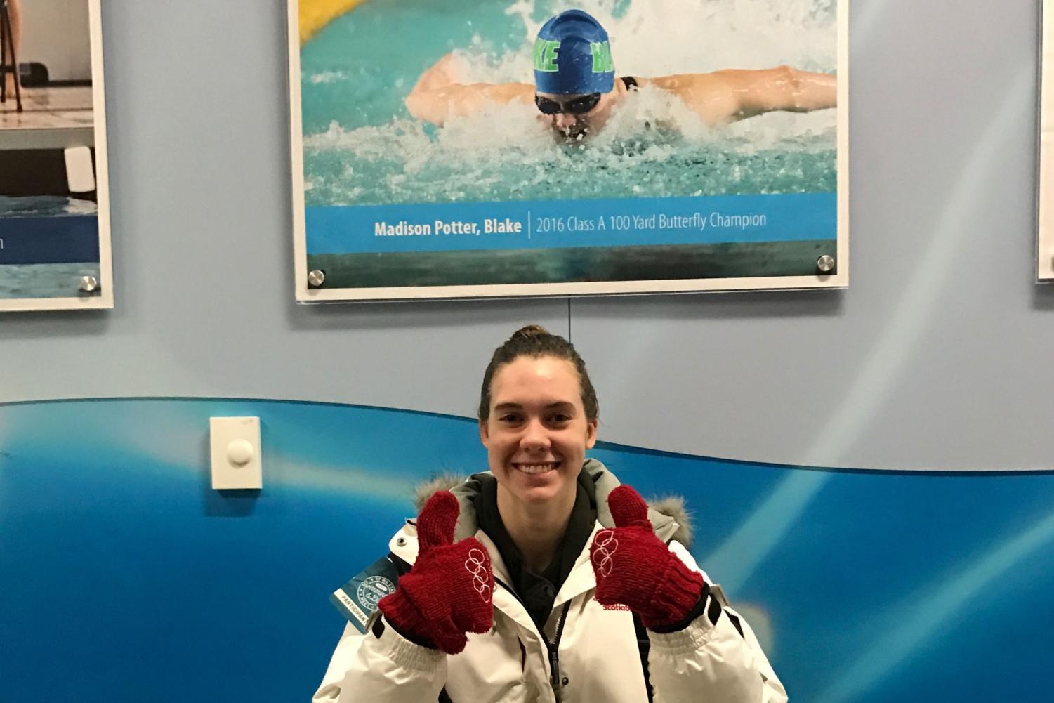 Potter leads Girls’ Swim and Dive State Tournament efforts – The Spectrum